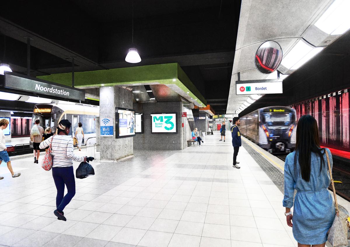 Noordstation | Metro 3